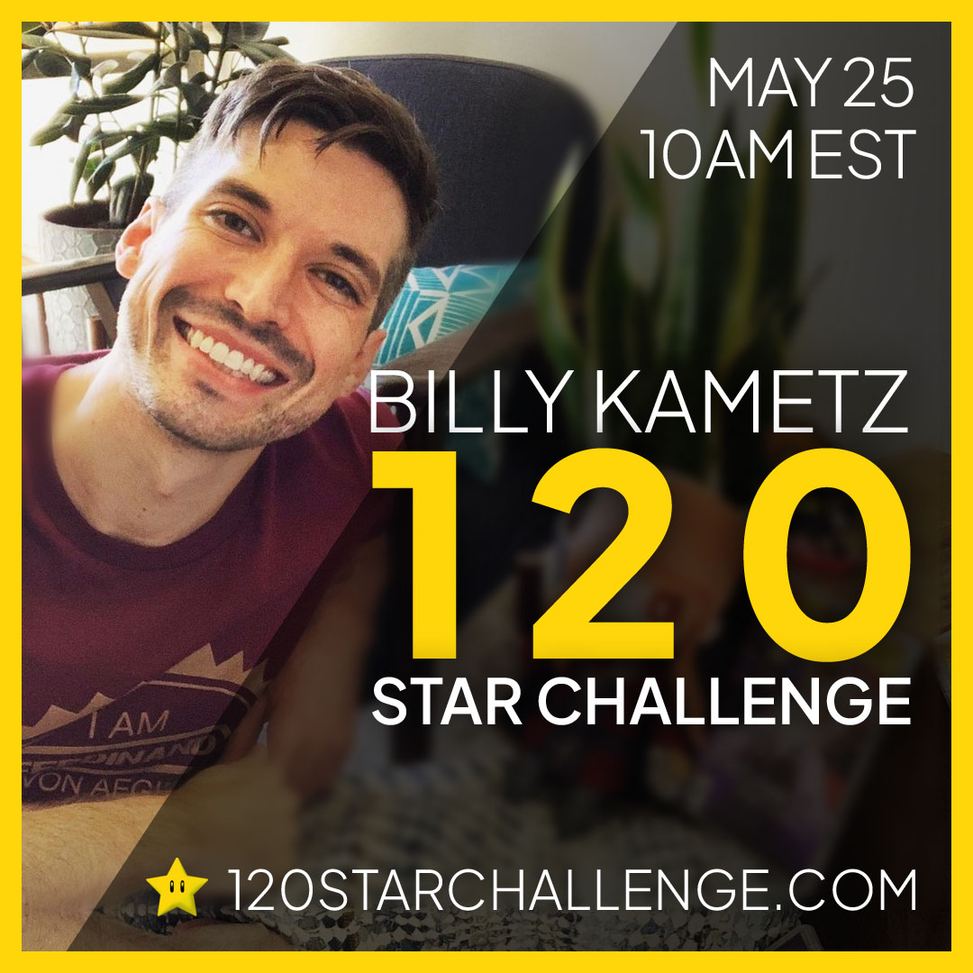 Billy Kametz 120 Star Challenge
